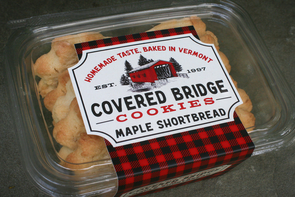 Maple Shortbread [12 Boxes] – Covered Bridge Cookies
